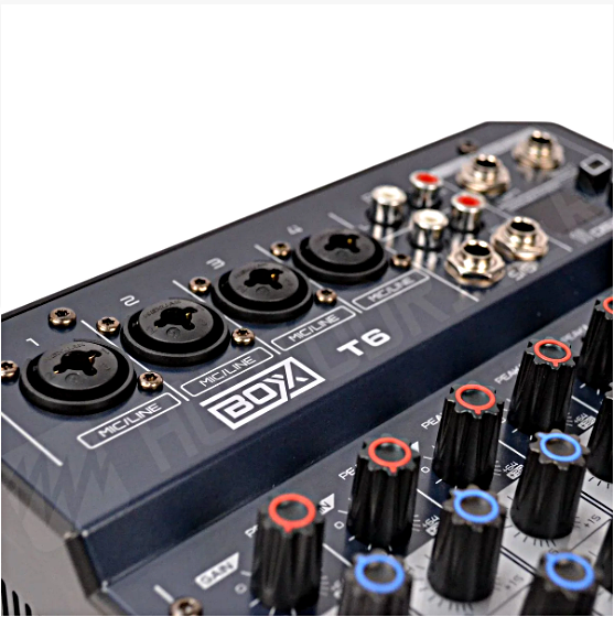 MIXER BOXX EASY T6 – 6 CANAIS | MARP